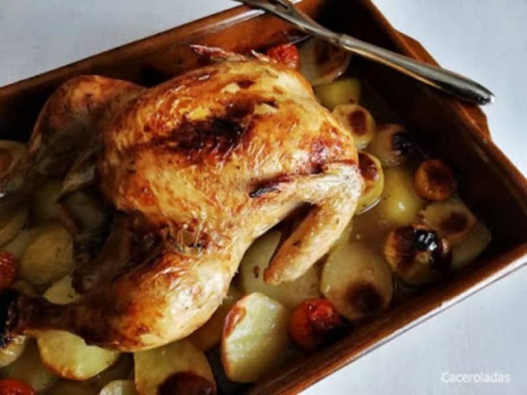 Recetas de pollo - Olor a hierbabuena
