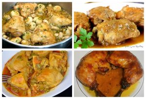 Recetas de pollo con mucho sabor - Olor a hierbabuena