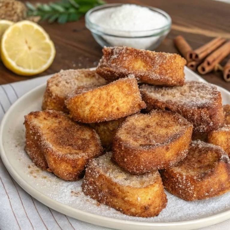 Torrijas receta tradicional - Olor a hierbabuena