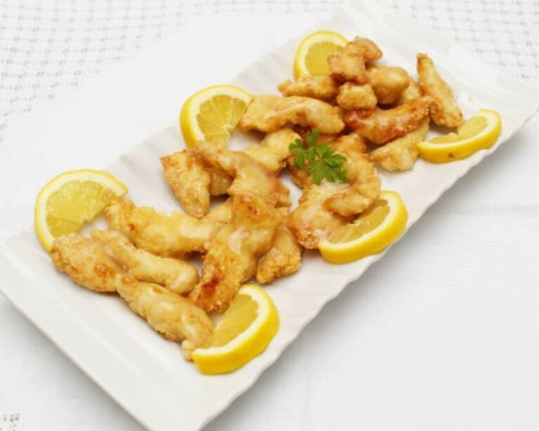Pollo al limón estilo chino receta fácil, crujiente y deliciosa - Olor ...
